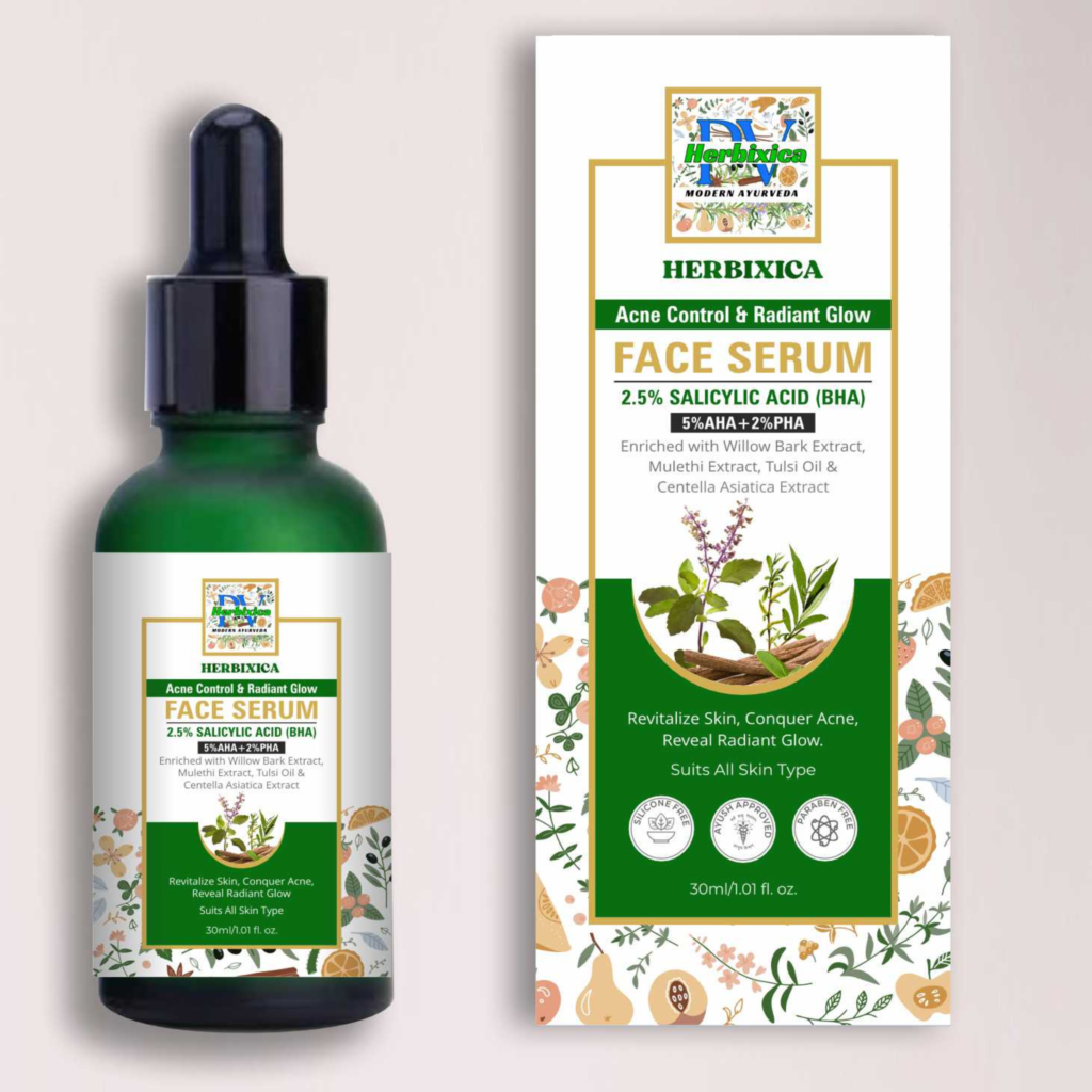 Ayurvedic Face Serum - Herbixica